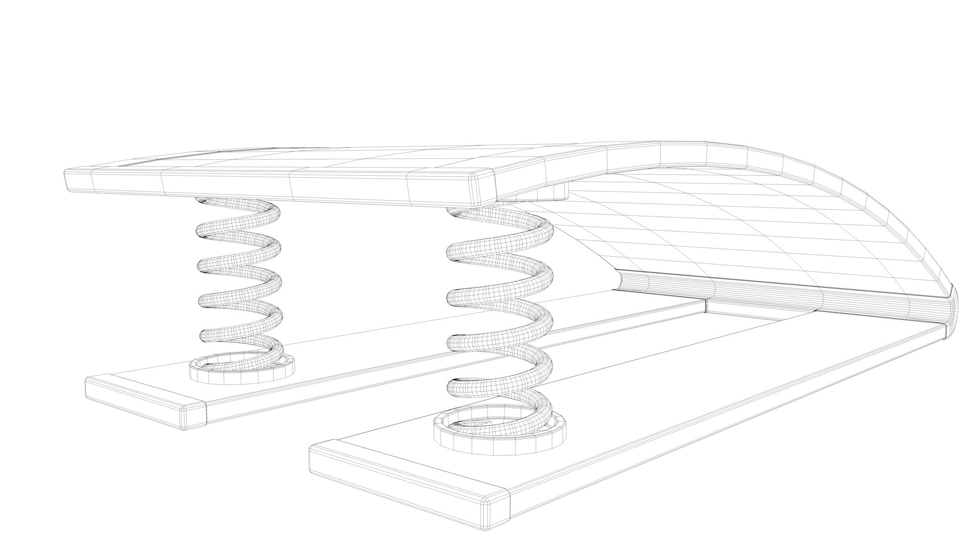 Gymnastic Spring Board Model - TurboSquid 1899916