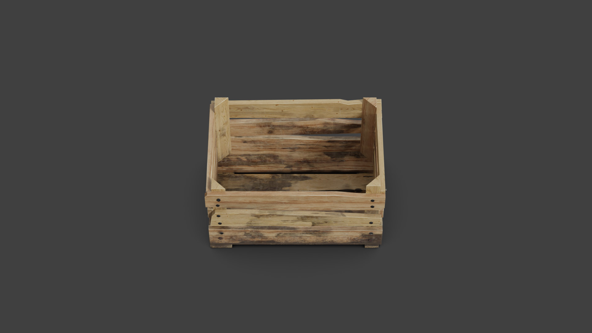 3D Medieval Wooden Crate Pack - Dirty model - TurboSquid 1905603