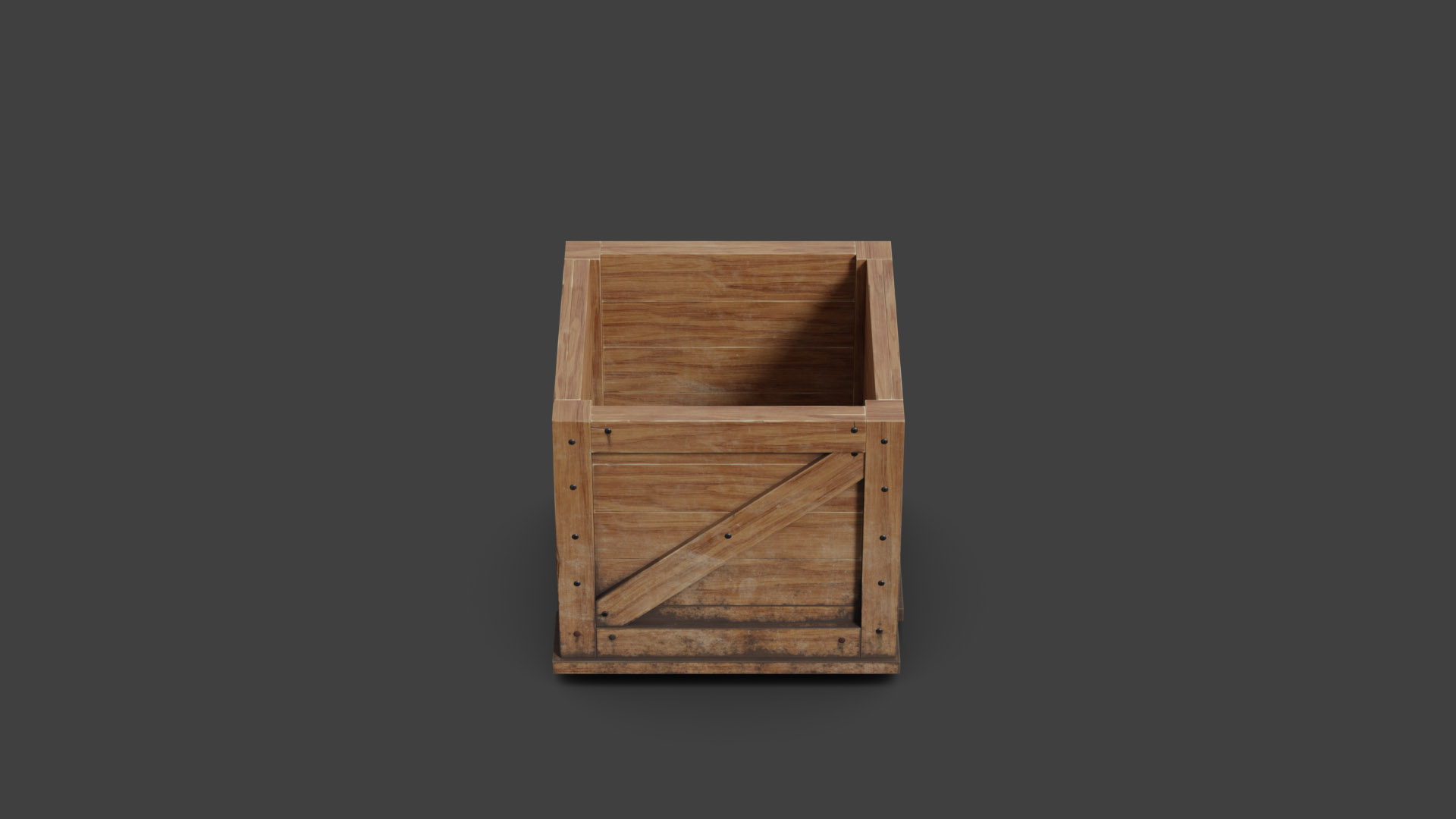 3D Medieval Wooden Crate Pack - Dirty model - TurboSquid 1905603