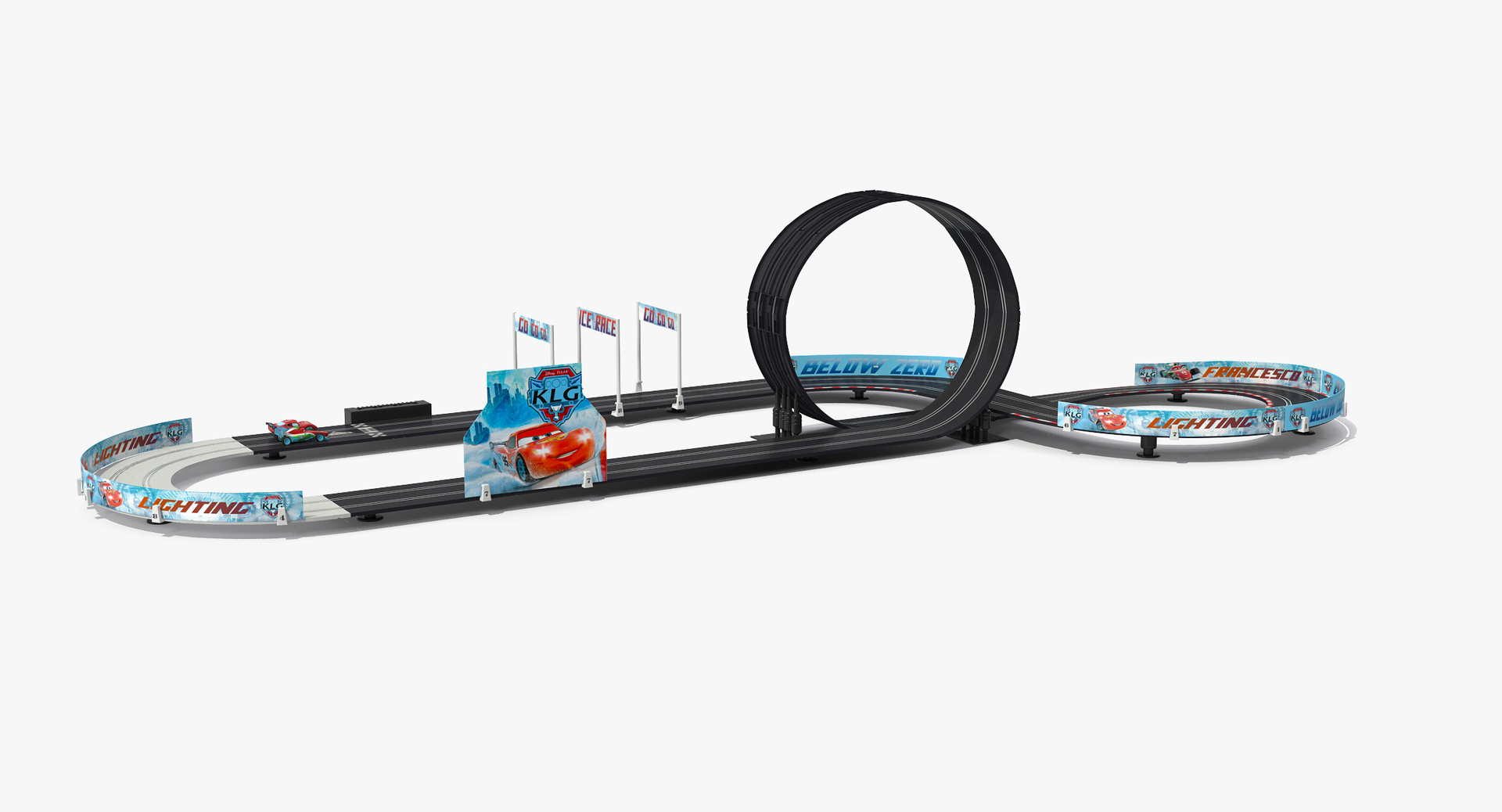 3D Toy Racing Car Track - TurboSquid 1298174