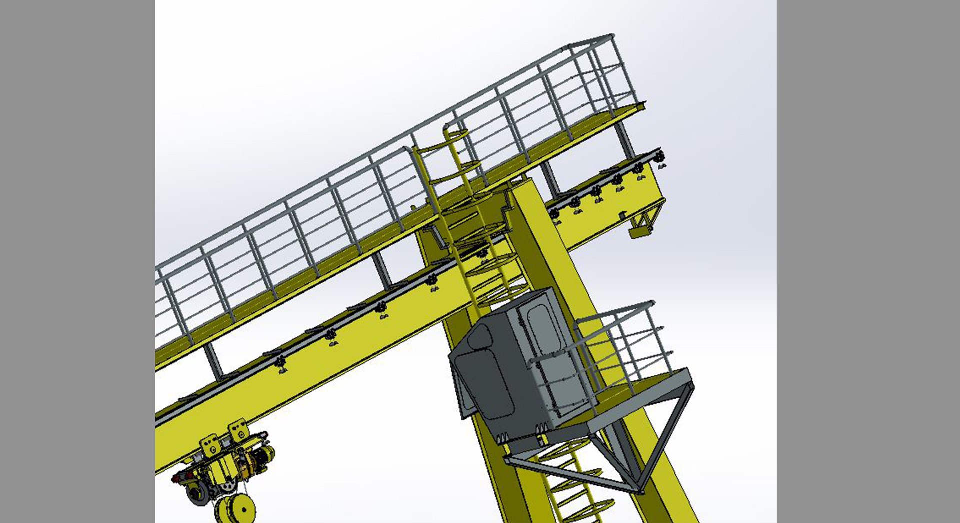 Gantry Crane 3D model - TurboSquid 1808401