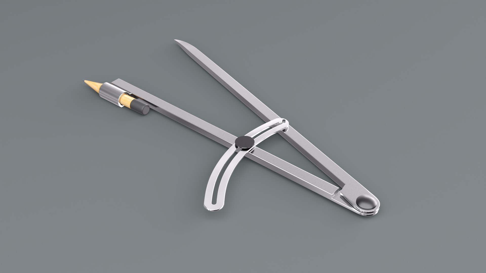 3D Drafting Compass model - TurboSquid 2074102