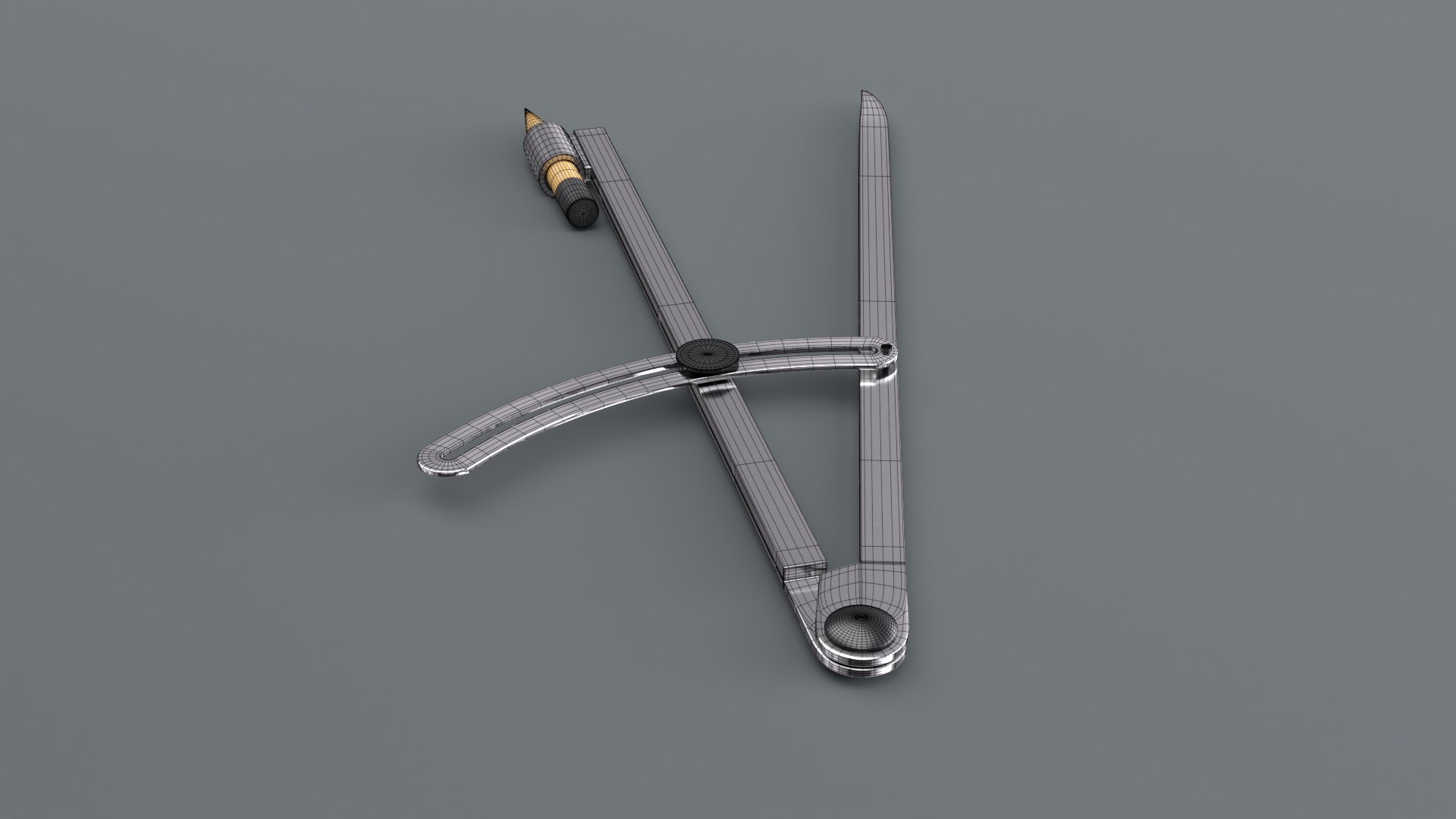 3D Drafting Compass model - TurboSquid 2074102