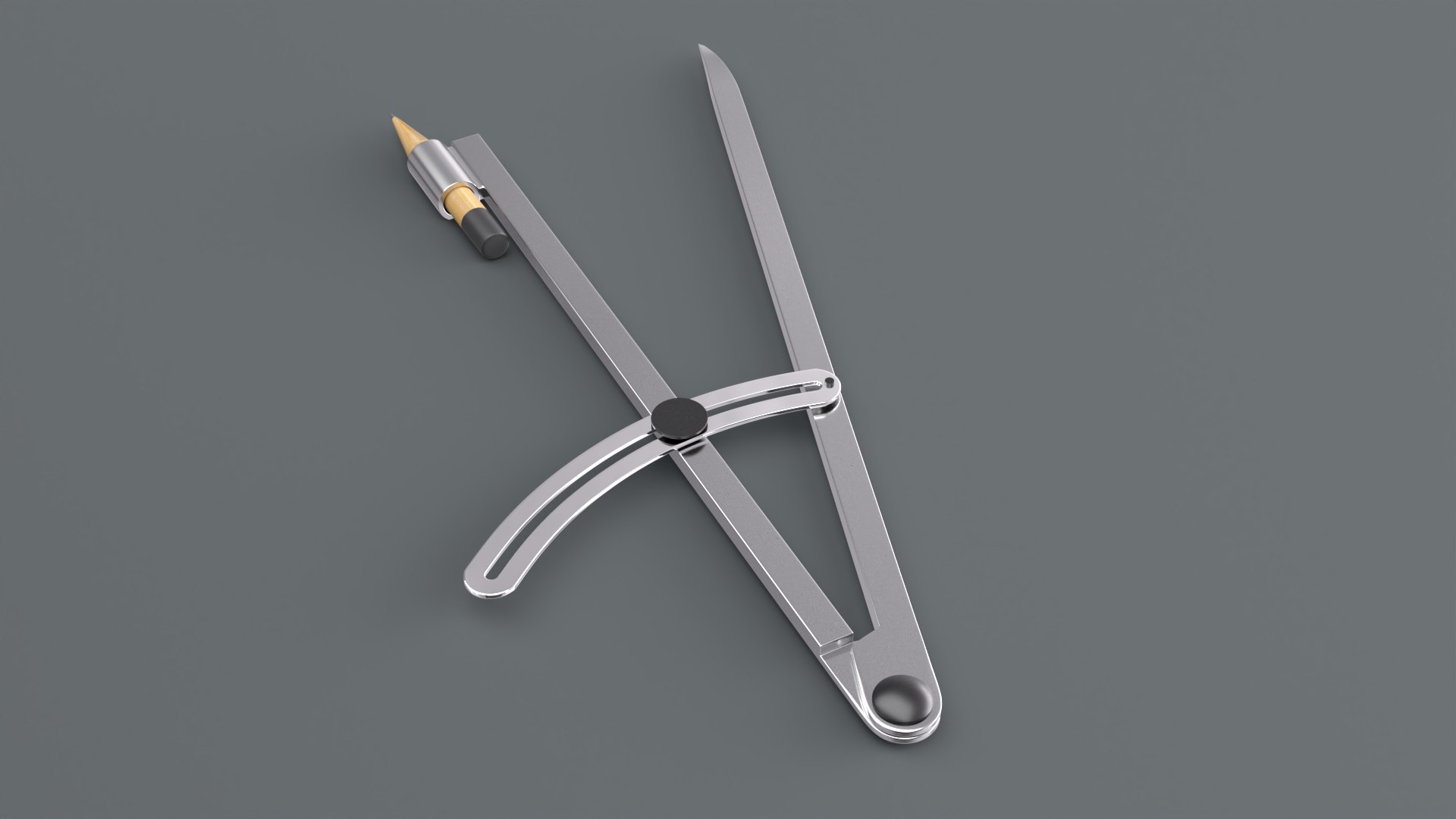 3D Drafting Compass model - TurboSquid 2074102