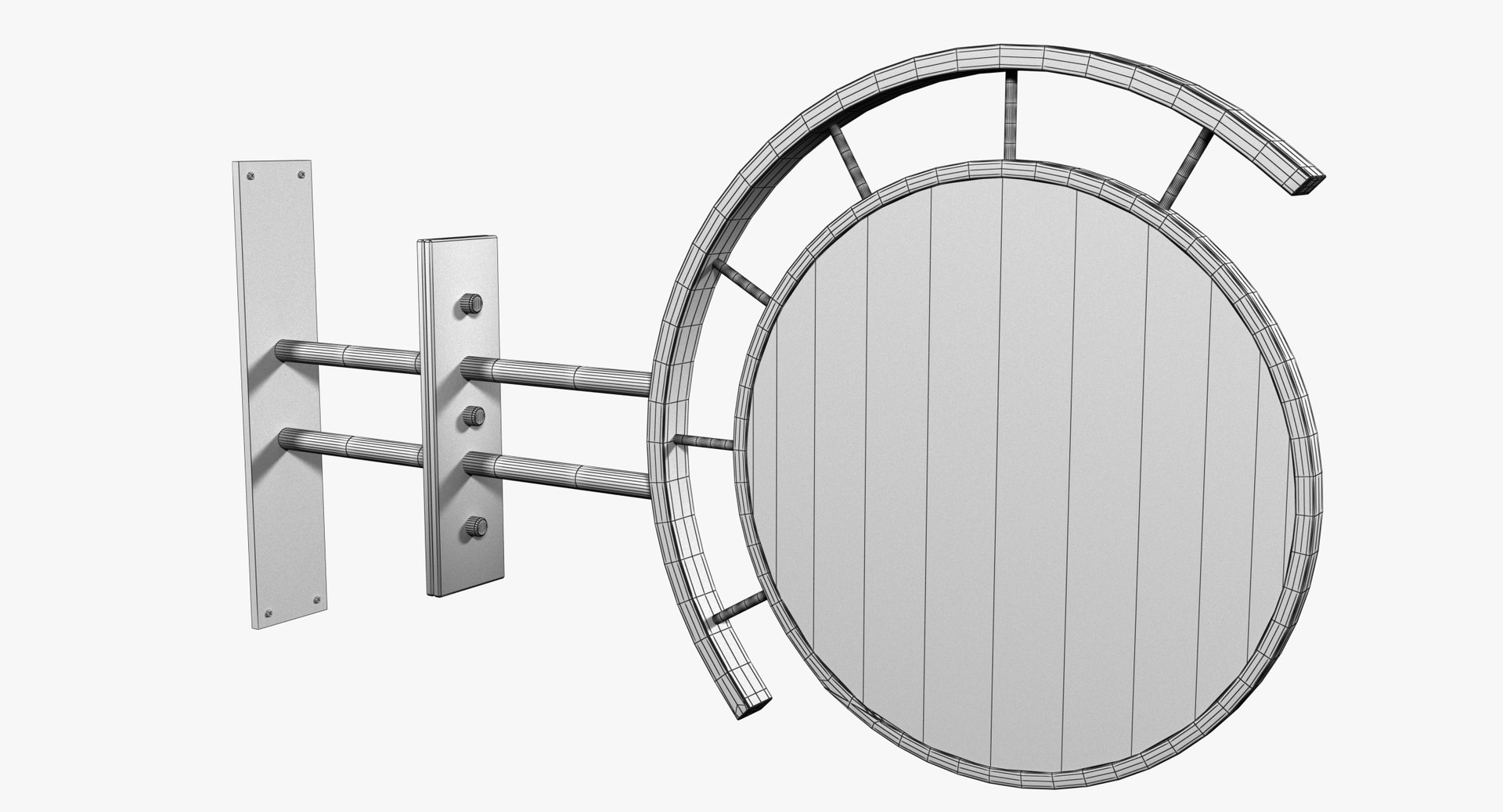 Storefront Sign 3D Model - TurboSquid 1324383