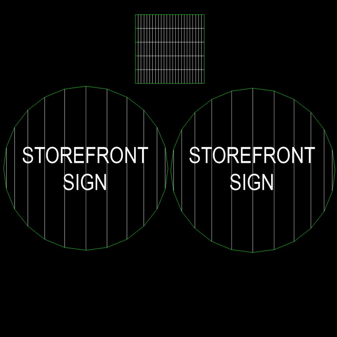 Storefront Sign 3D Model - TurboSquid 1324383