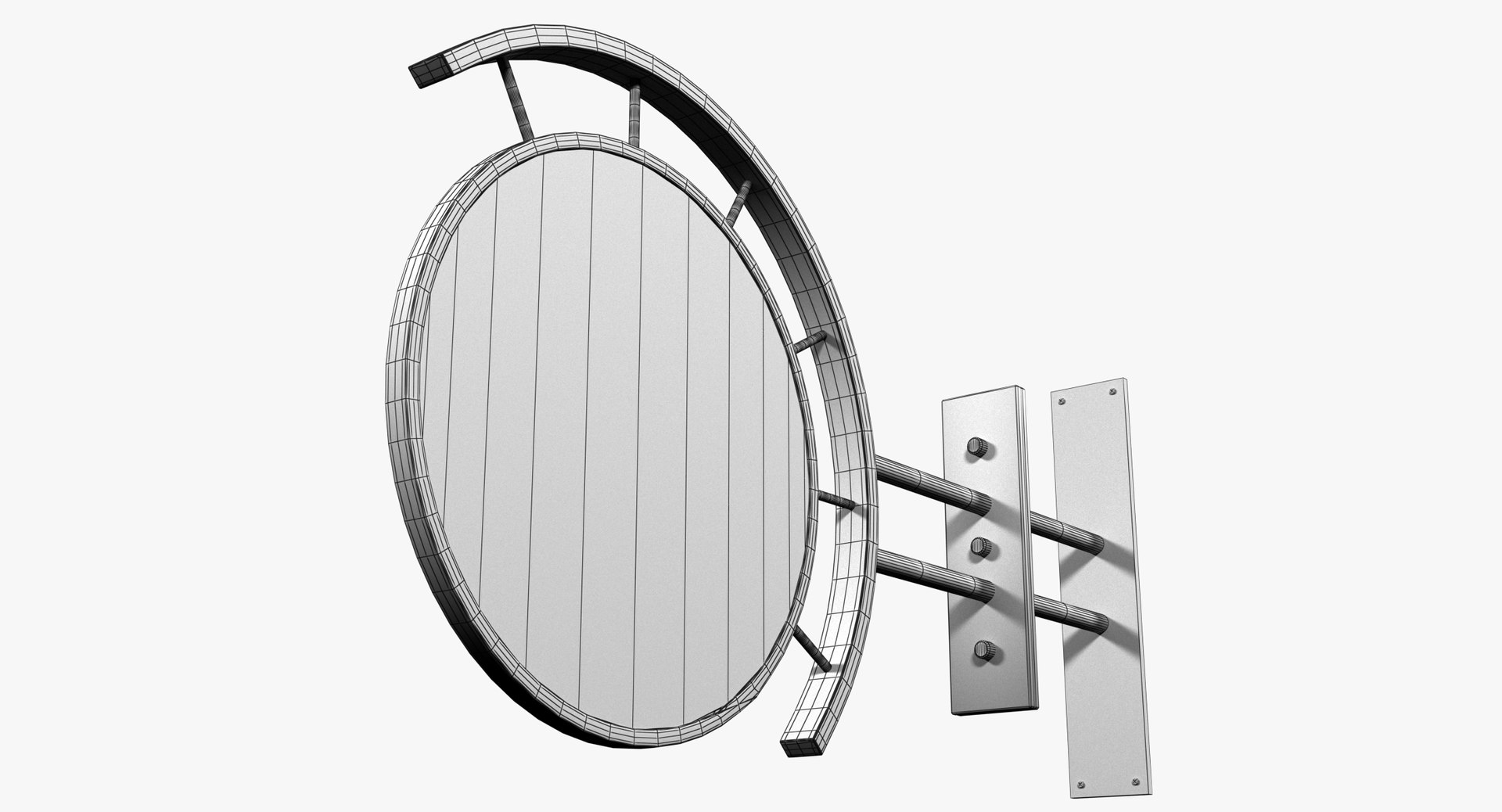 Storefront Sign 3D Model - TurboSquid 1324383