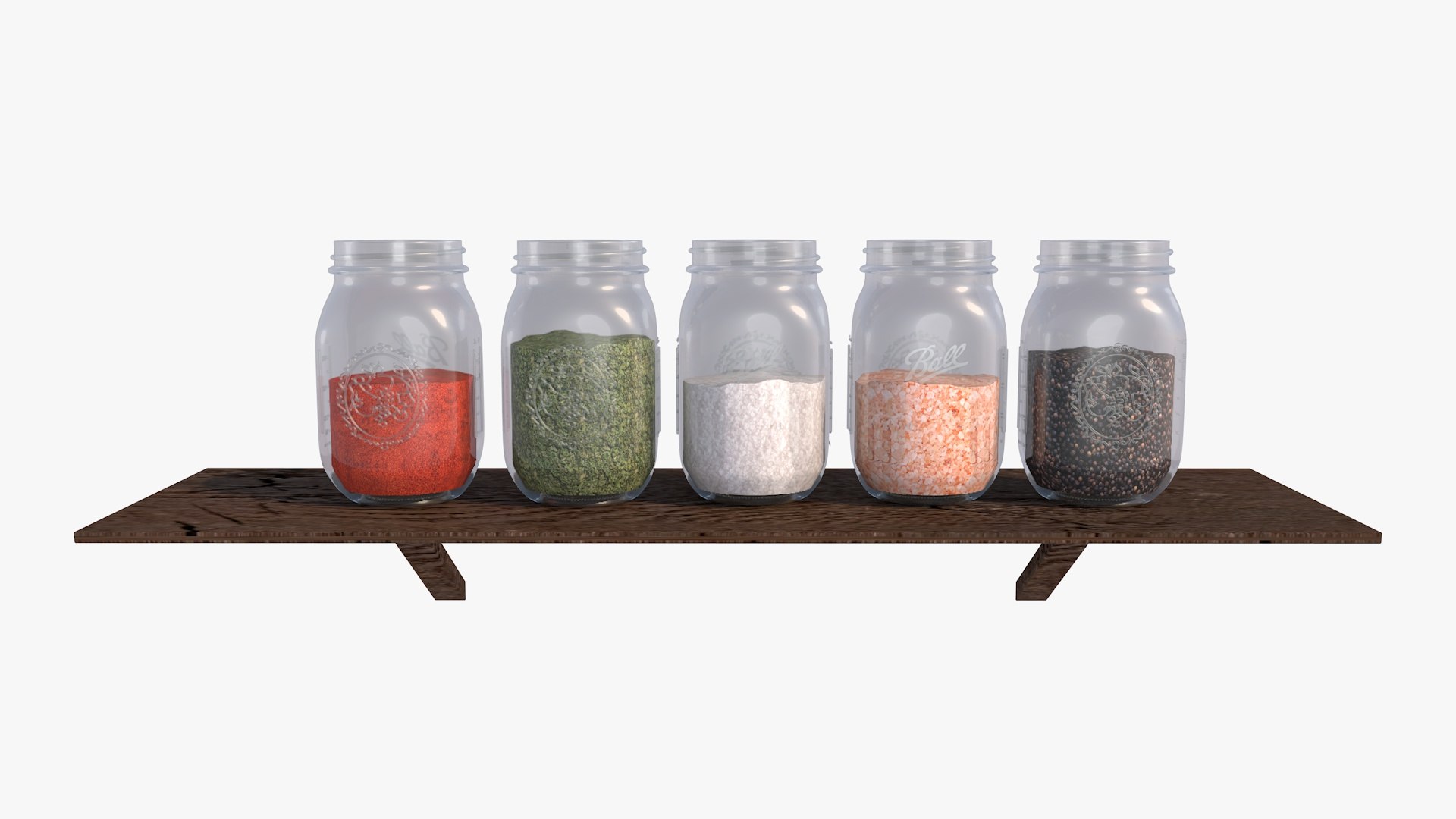 3D Spice Rack - TurboSquid 1720008