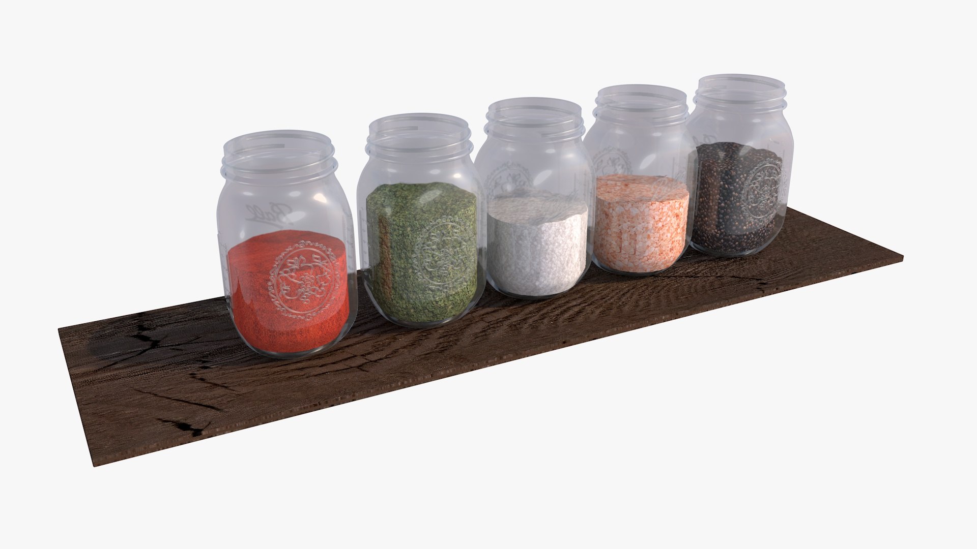 3D Spice Rack - TurboSquid 1720008