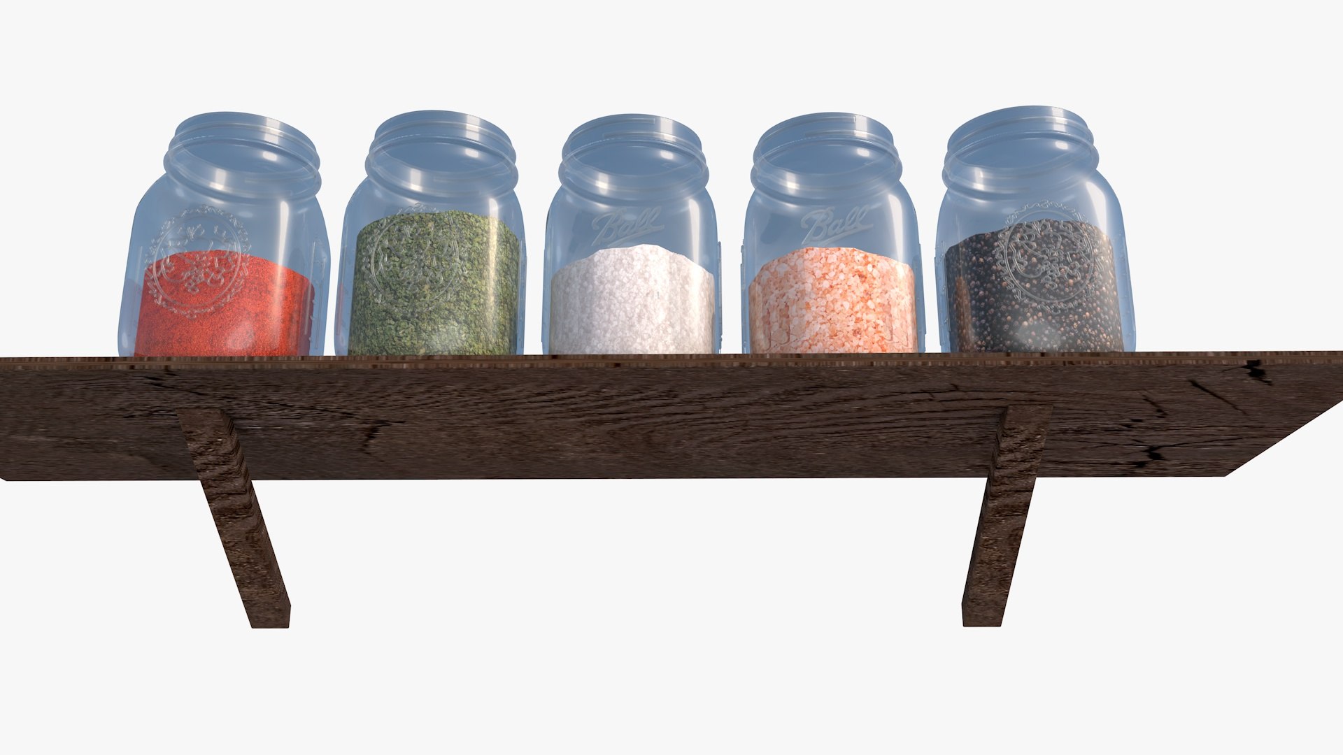 3D Spice Rack - TurboSquid 1720008