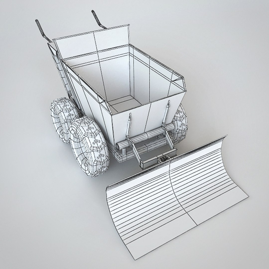 3d model snow cleaners