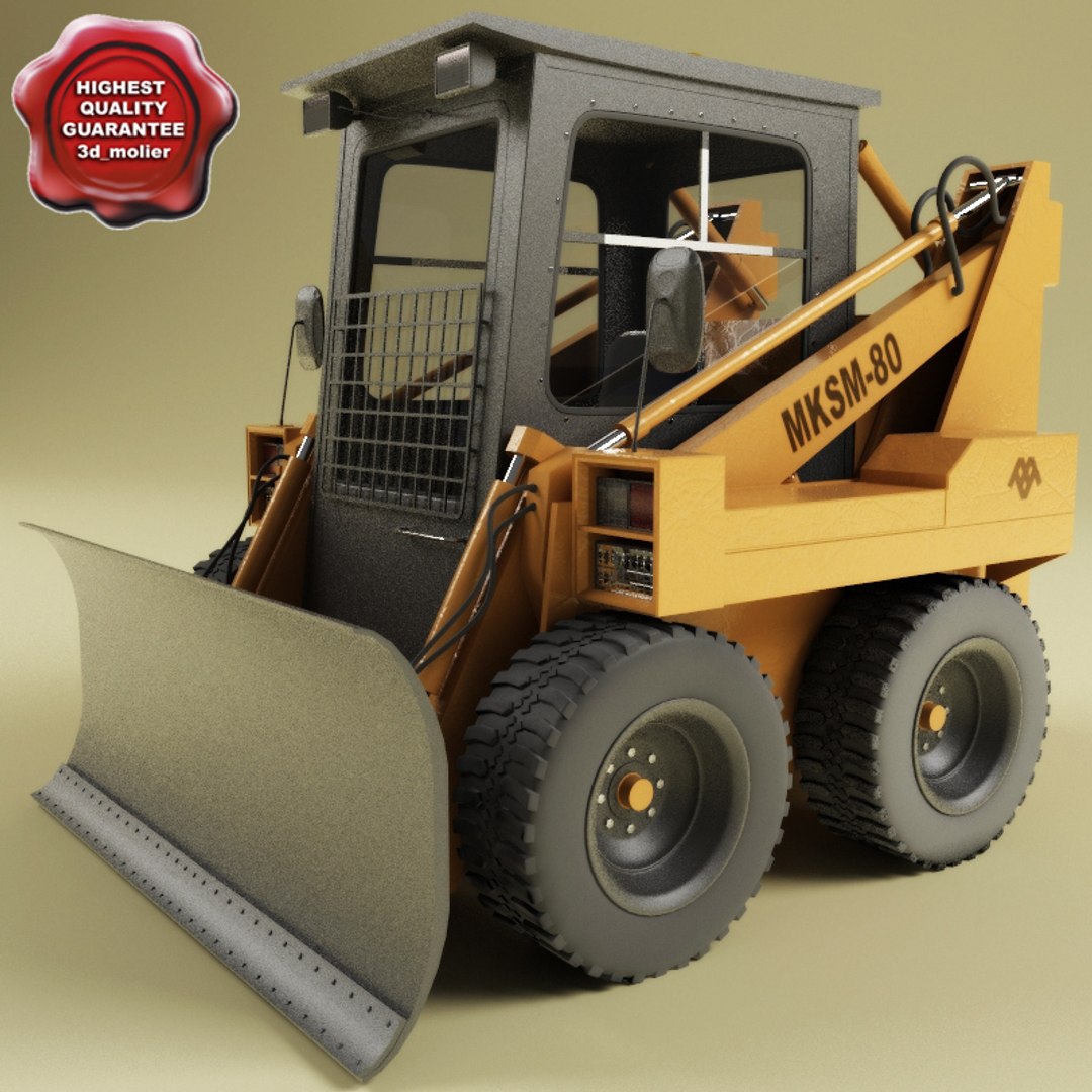 3d model snow cleaners