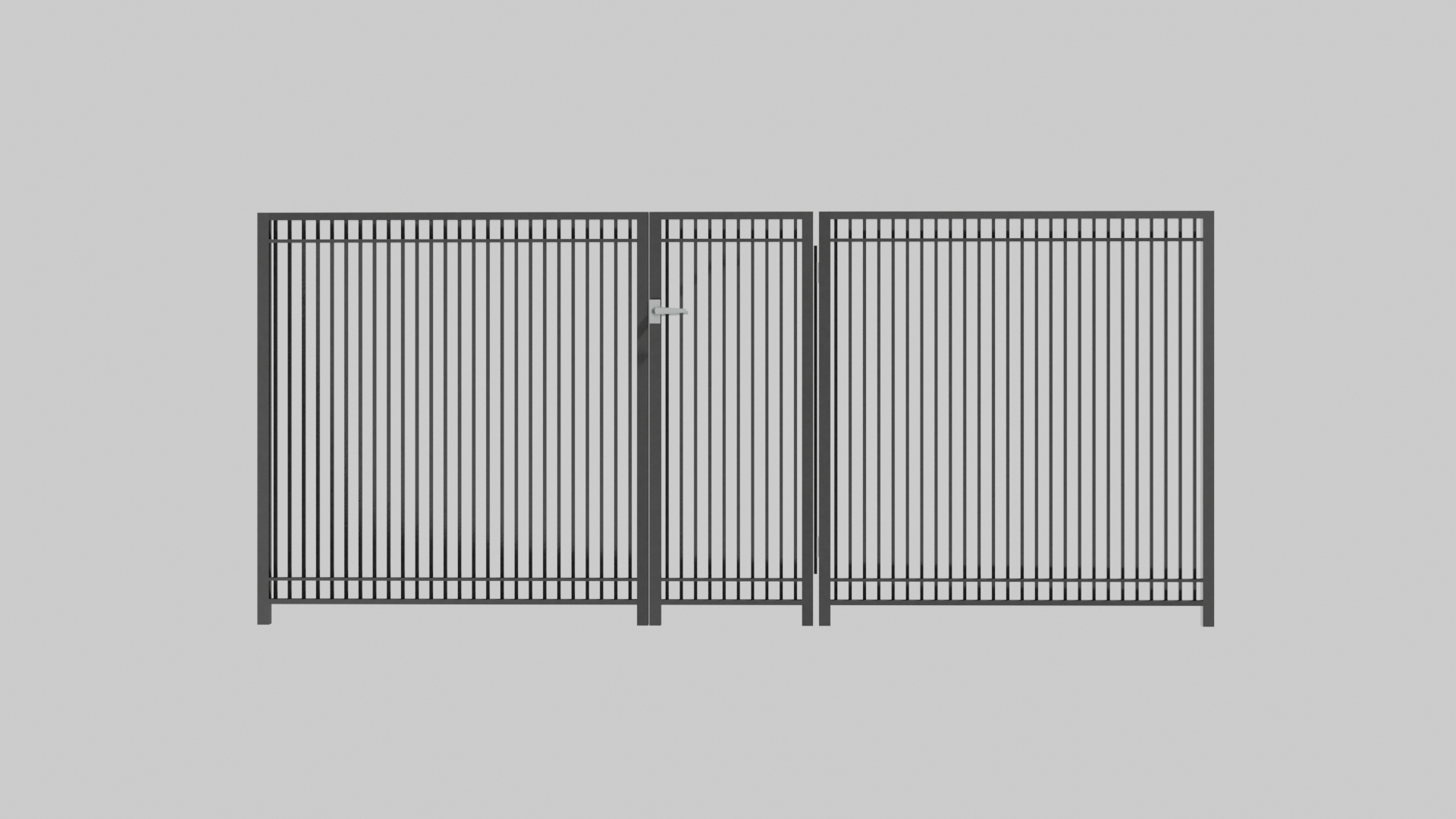 3D Model Low-Poly Realistic Fence 1 - With Materials - TurboSquid 2113923