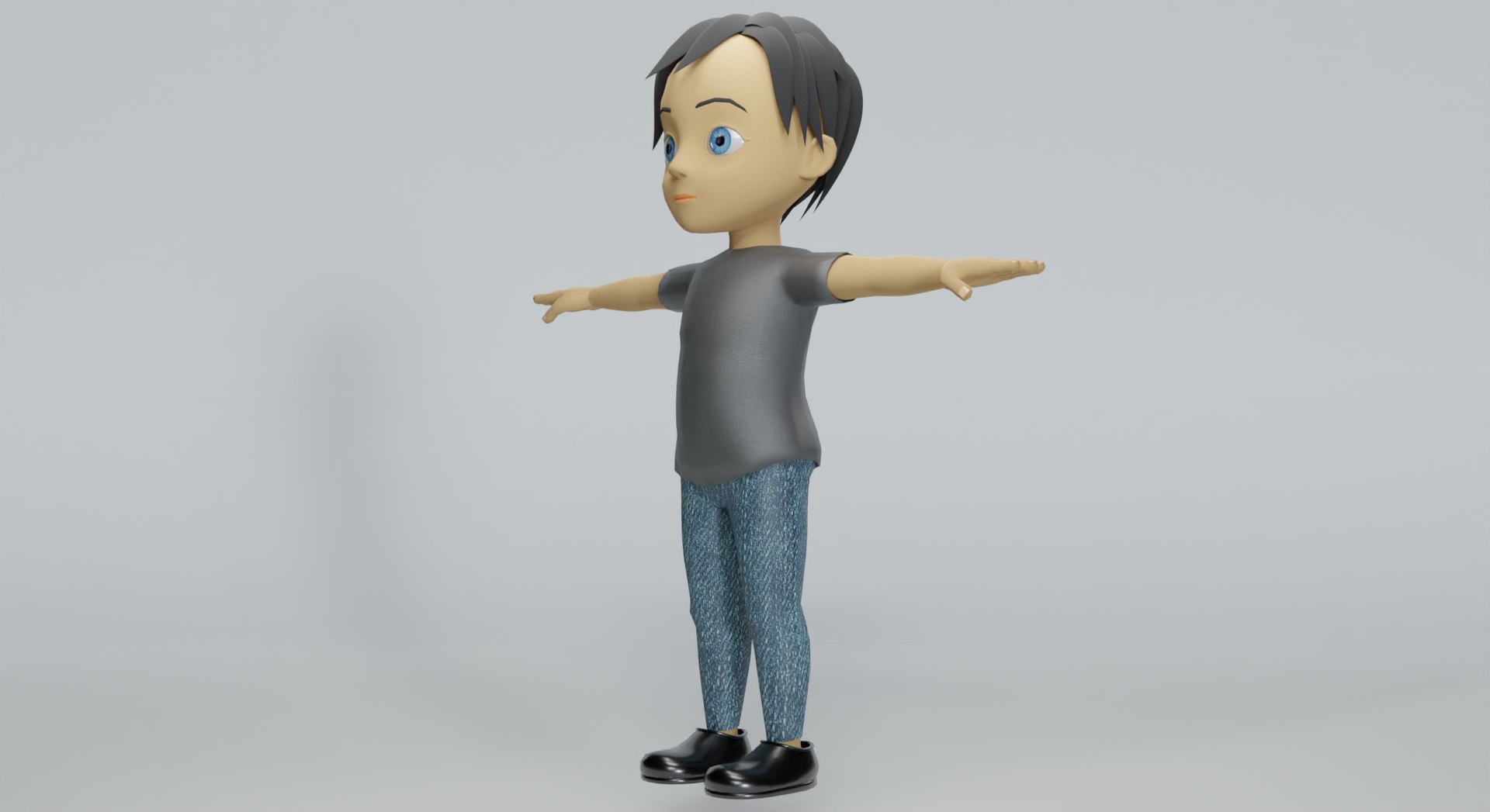 Cartoon Kid 3D model - TurboSquid 1784896