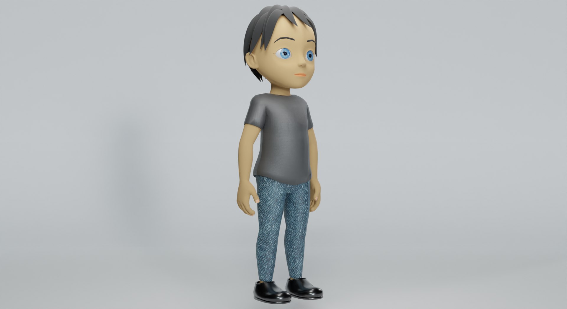 Cartoon Kid 3D model - TurboSquid 1784896
