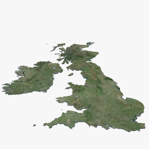 countryside great britain 3d max