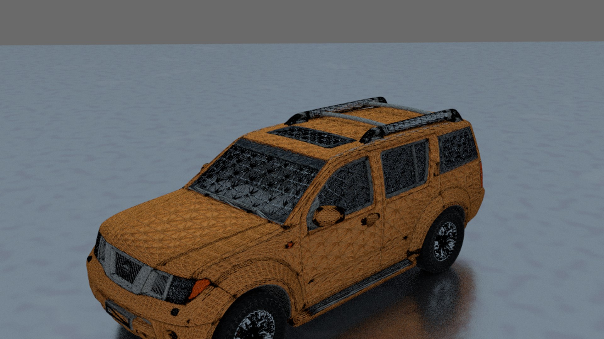 nissan pathfinder 3d obj