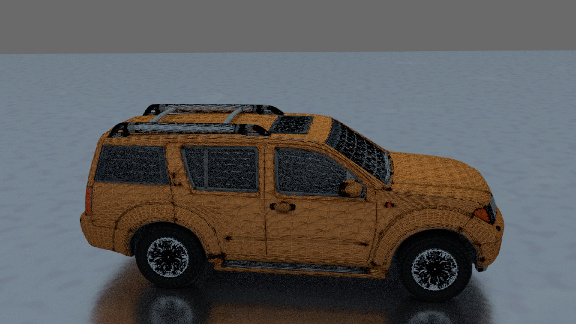 nissan pathfinder 3d obj