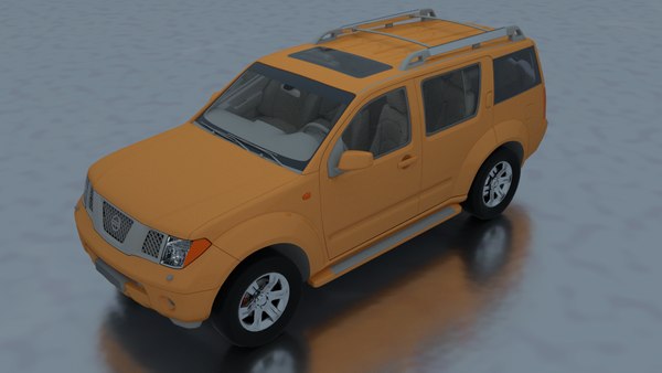 nissan pathfinder 3d obj