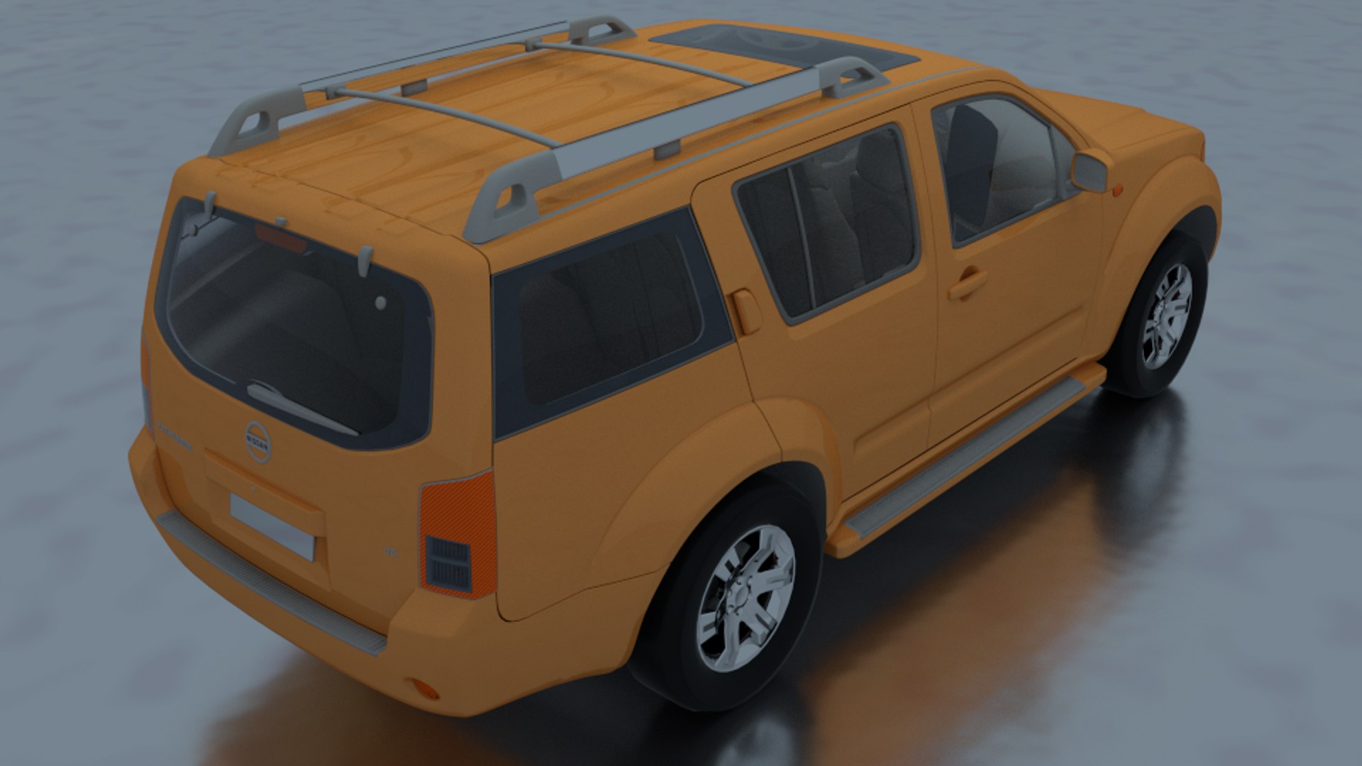 nissan pathfinder 3d obj
