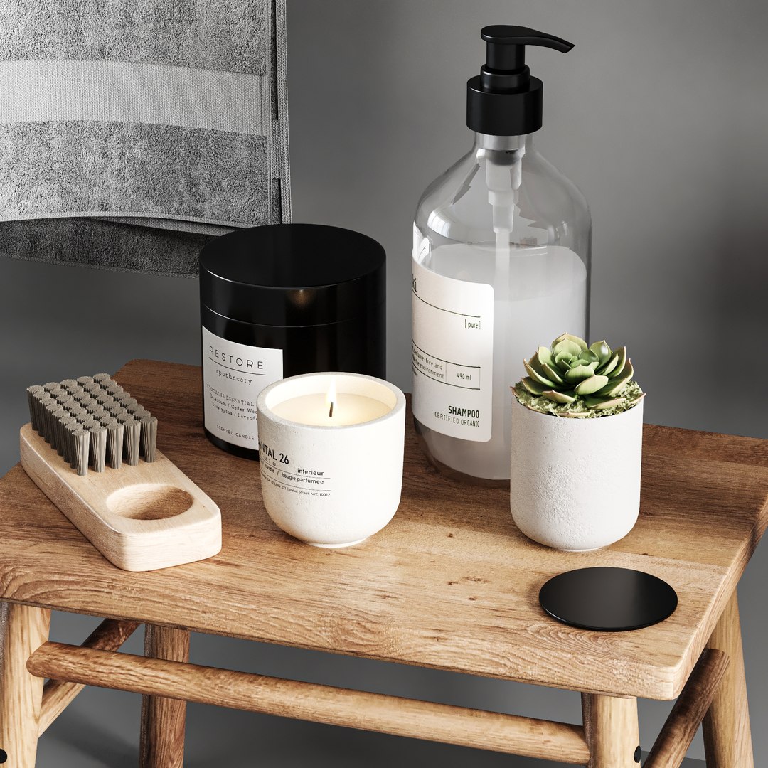 3D Bathroom accessories 29 - TurboSquid 2002258