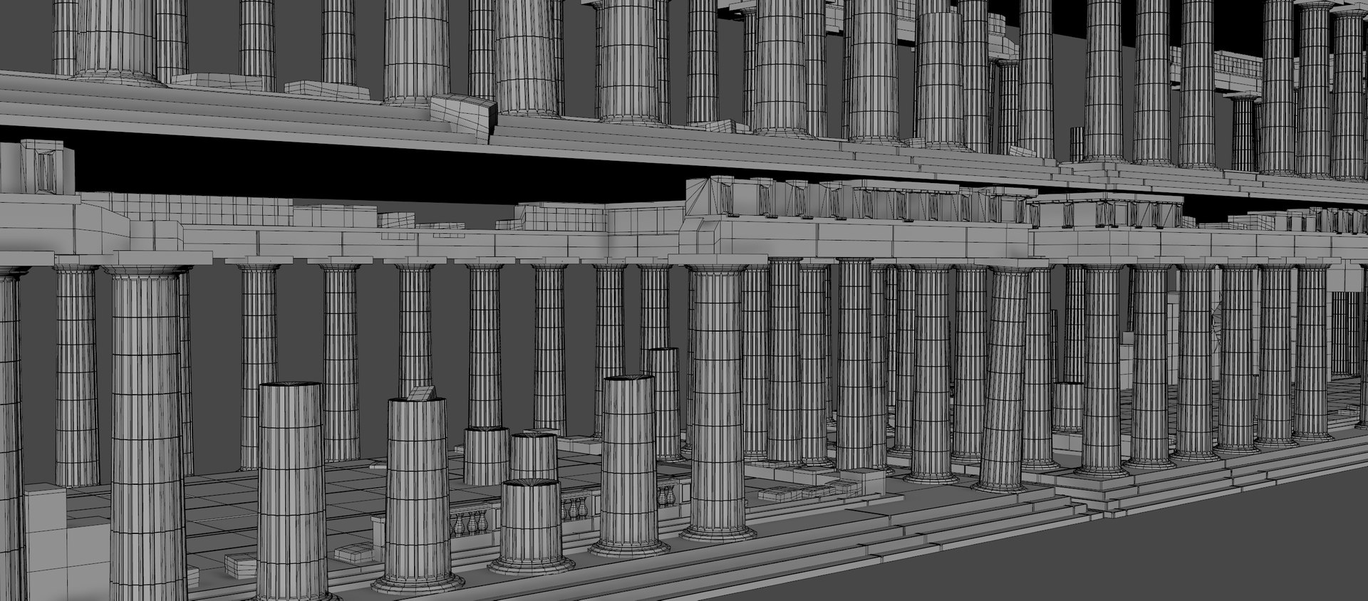 Fantasy Ancient Ruins Building 3D Model - TurboSquid 1831384