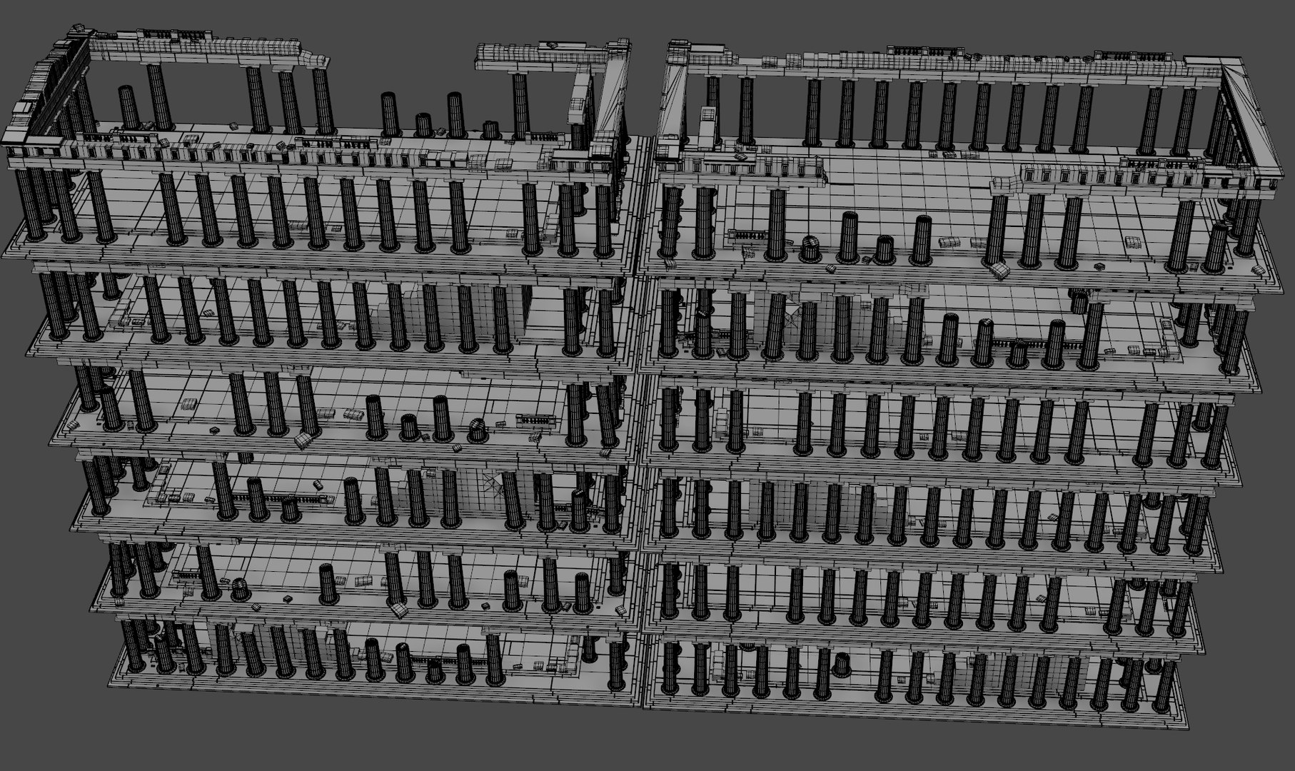 Fantasy Ancient Ruins Building 3D Model - TurboSquid 1831384