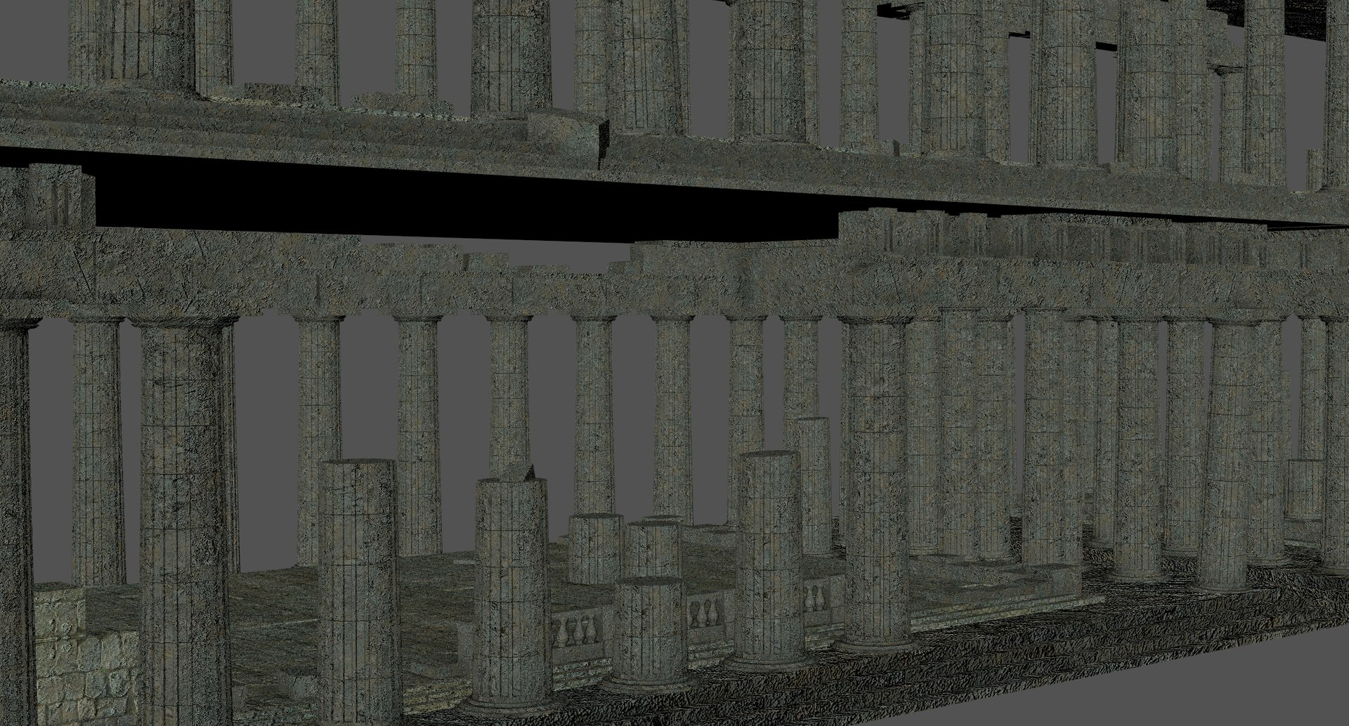 Fantasy Ancient Ruins Building 3D Model - TurboSquid 1831384