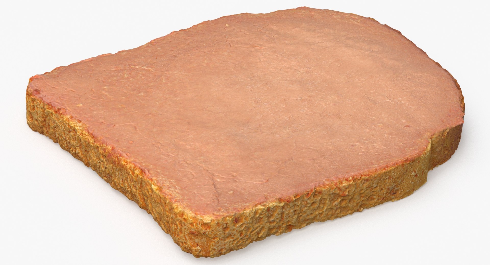 3D Model Toast With Duck Paste 01 - TurboSquid 2060359