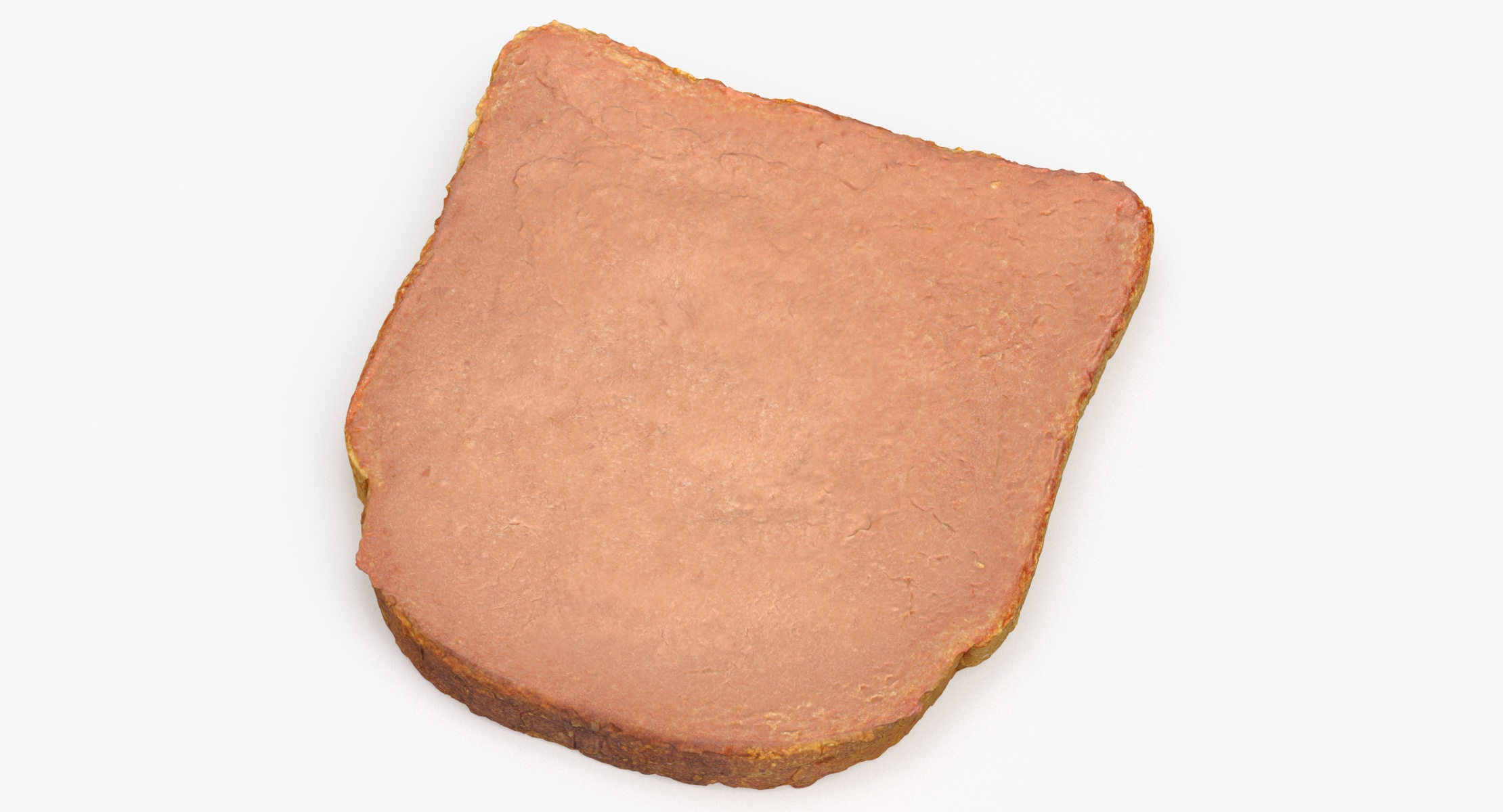 modelo 3d Tostadas Con Pasta De Pato 01 - TurboSquid 2060359