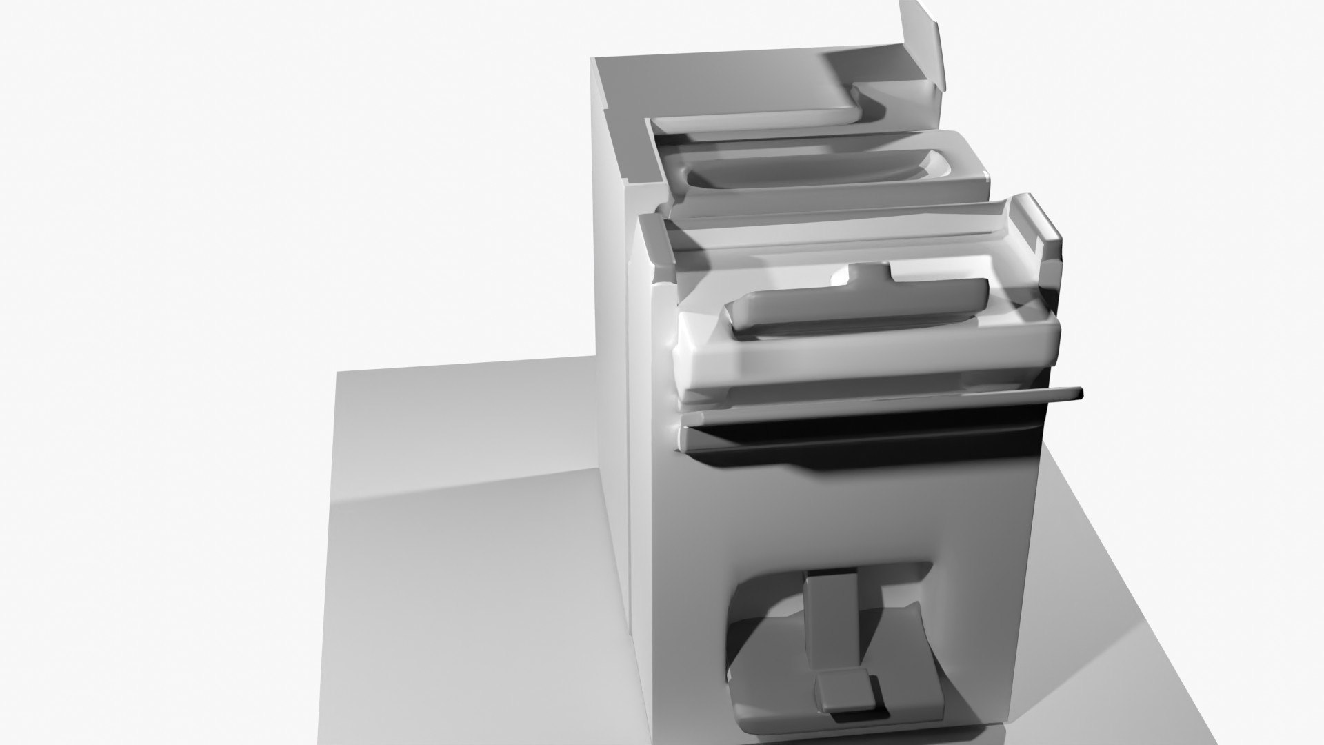 Laser Printer 3D - TurboSquid 1720309