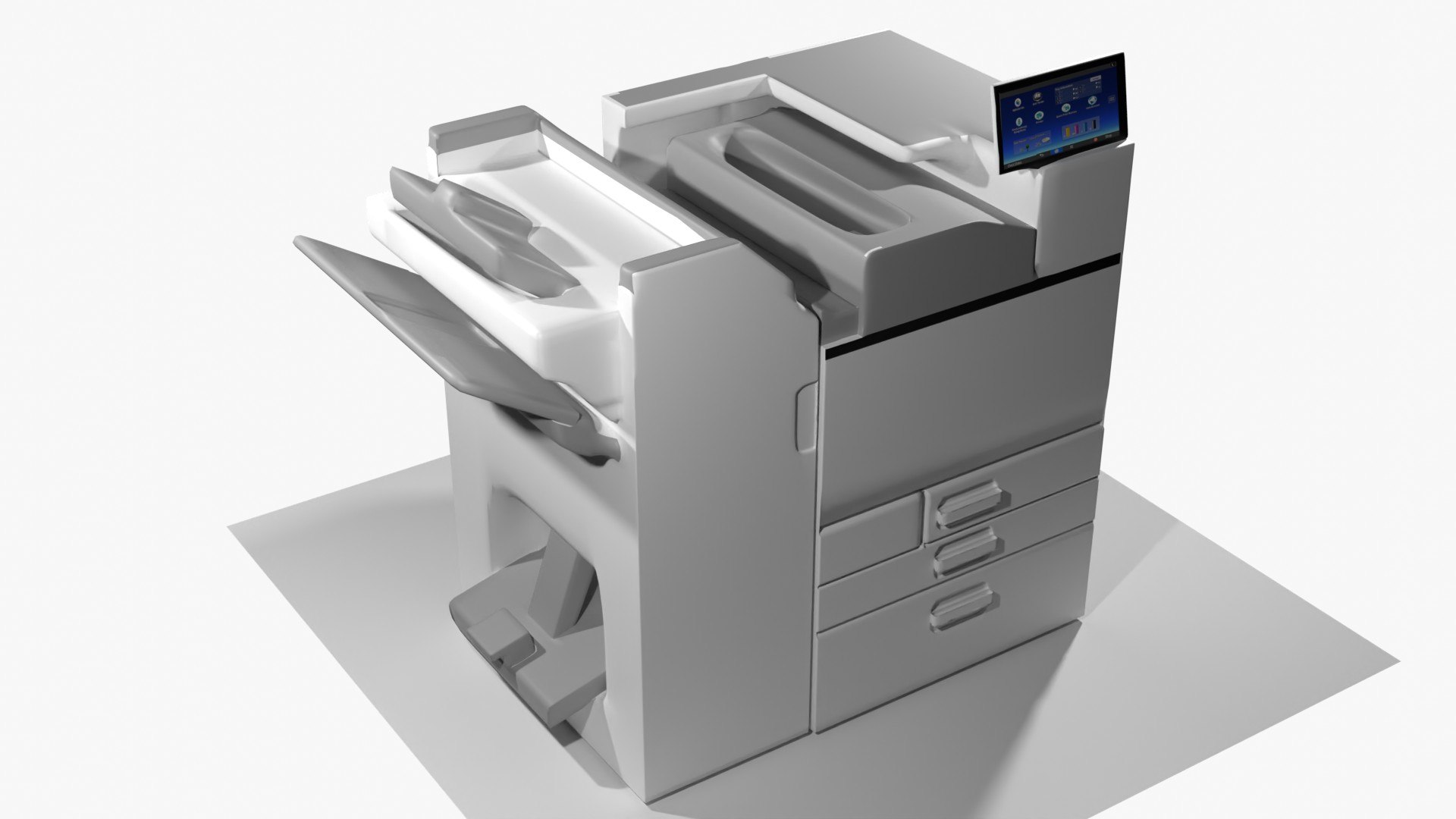 Laser Printer 3D - TurboSquid 1720309