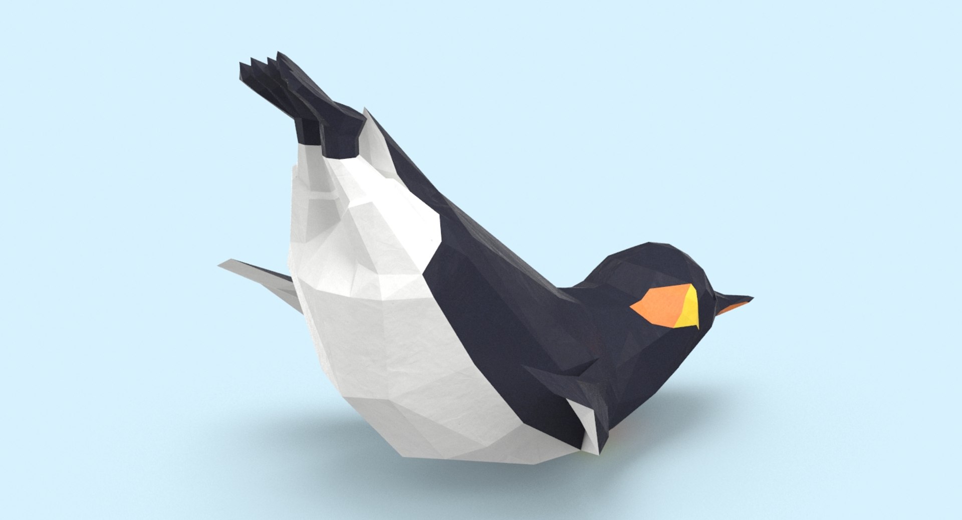 3D Model Penguin----jumping - TurboSquid 1186145
