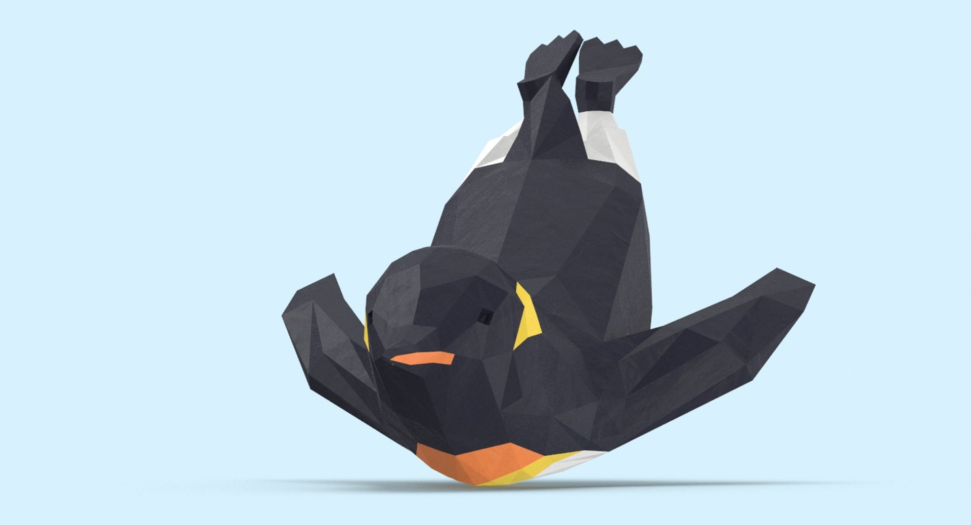 3D Model Penguin----jumping - TurboSquid 1186145
