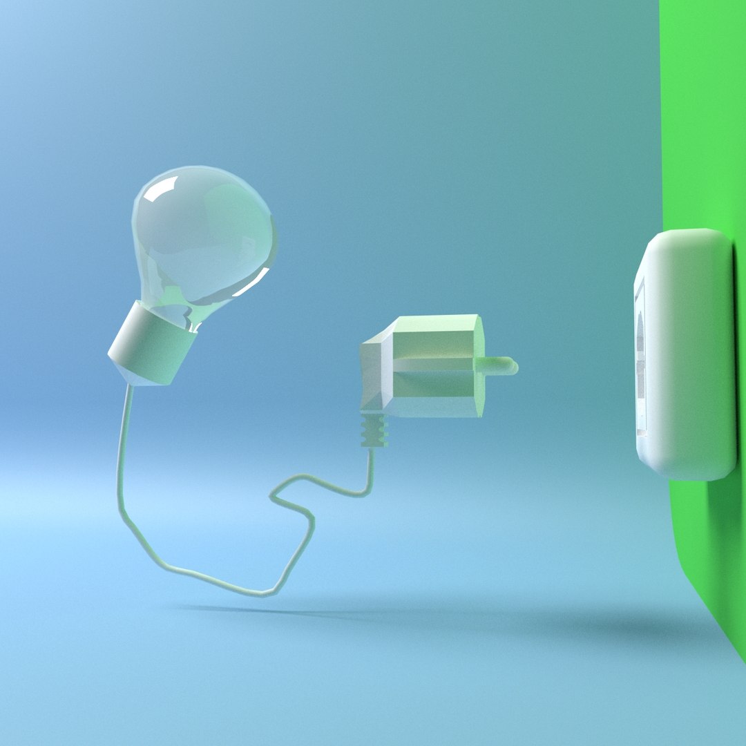 3D plug socket model - TurboSquid 1228298