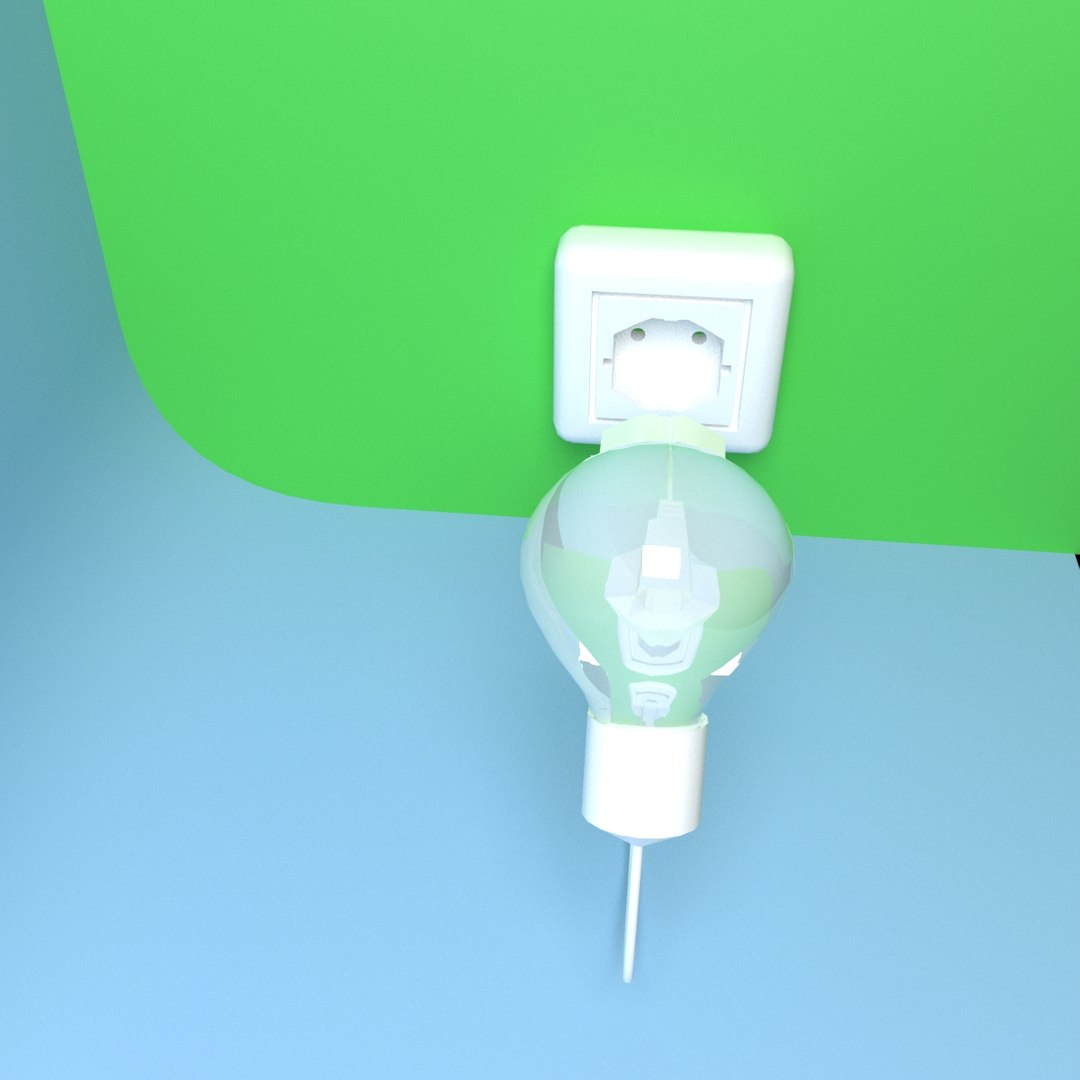 3D plug socket model - TurboSquid 1228298