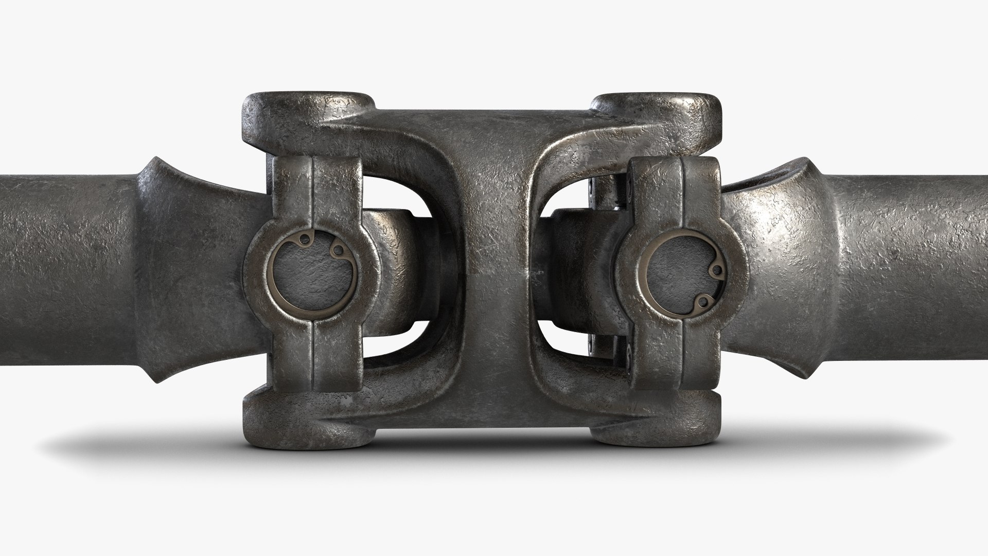 Double Cross Cardan Joint 3D - TurboSquid 1569491