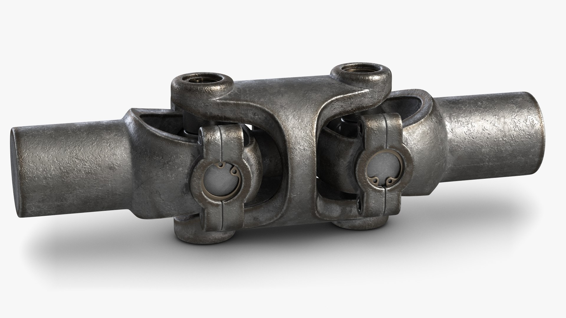 Double Cross Cardan Joint 3D - TurboSquid 1569491