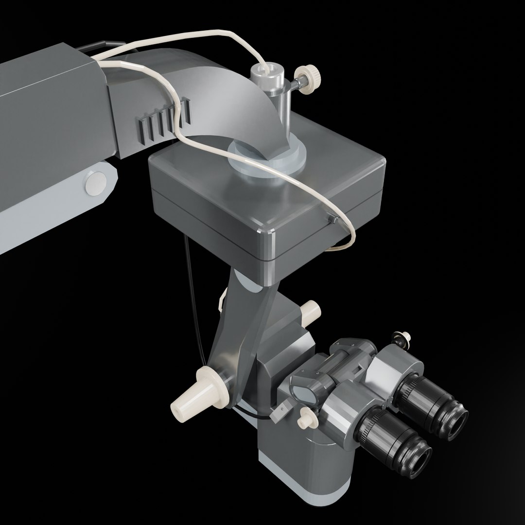 3D Microscope Model - TurboSquid 2349874