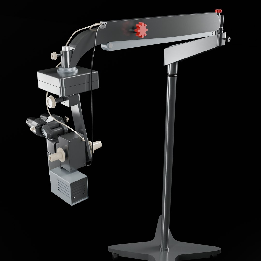 3D Microscope Model - TurboSquid 2349874