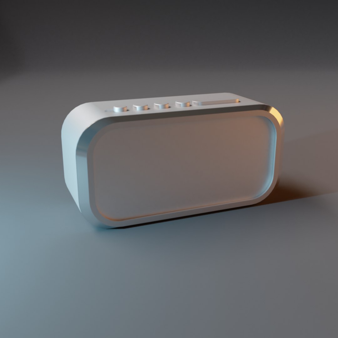 3D Digital Clock - TurboSquid 1556076