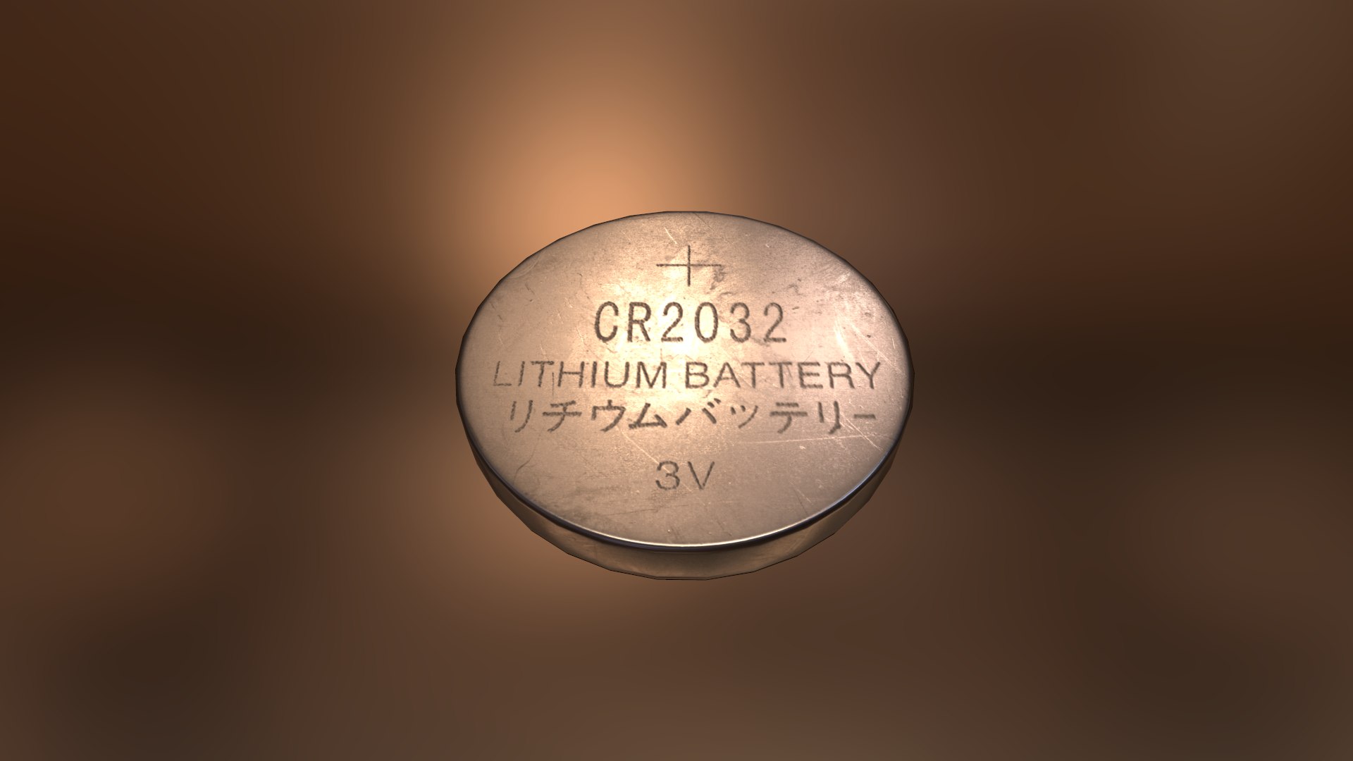 Battery CR2032 3D Model - TurboSquid 1933731