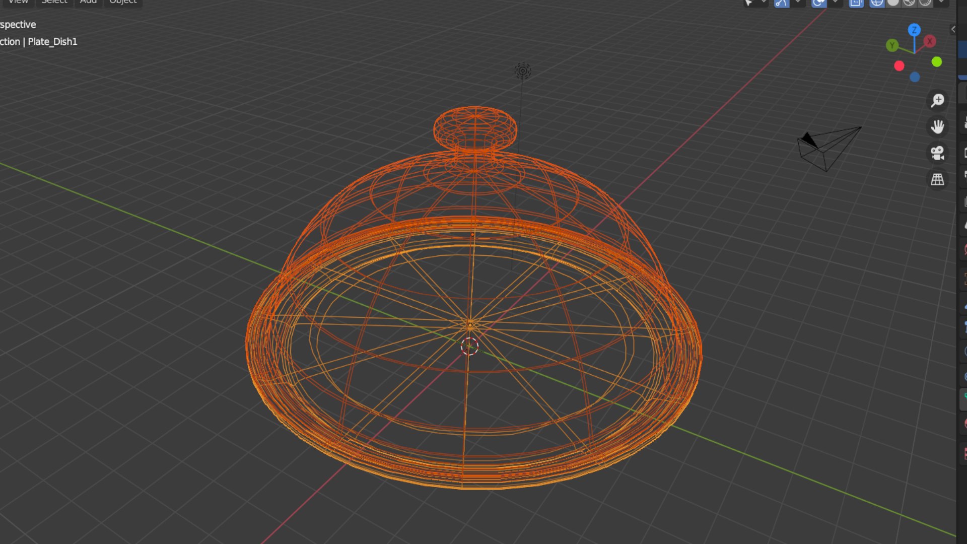 Silver platter dish plate 3D model - TurboSquid 1653222