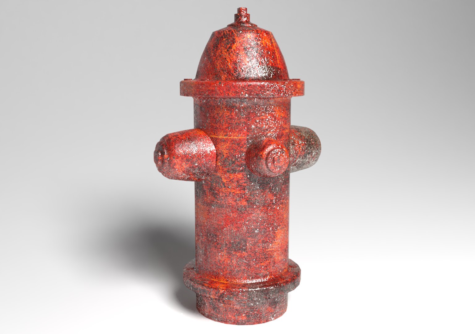 3D Fire Hydrant Low Poly Model - TurboSquid 1764432