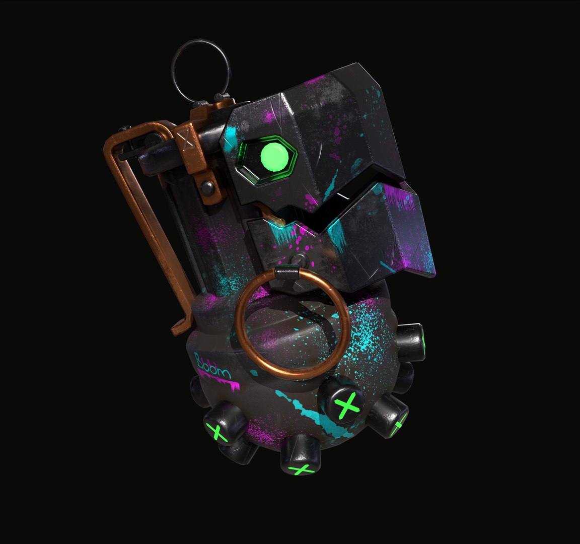 3D Jinx Grenade - TurboSquid 2019188