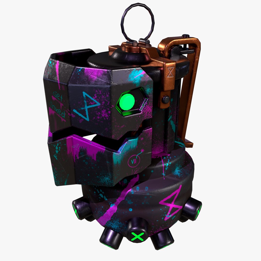 3D Jinx Grenade - TurboSquid 2019188