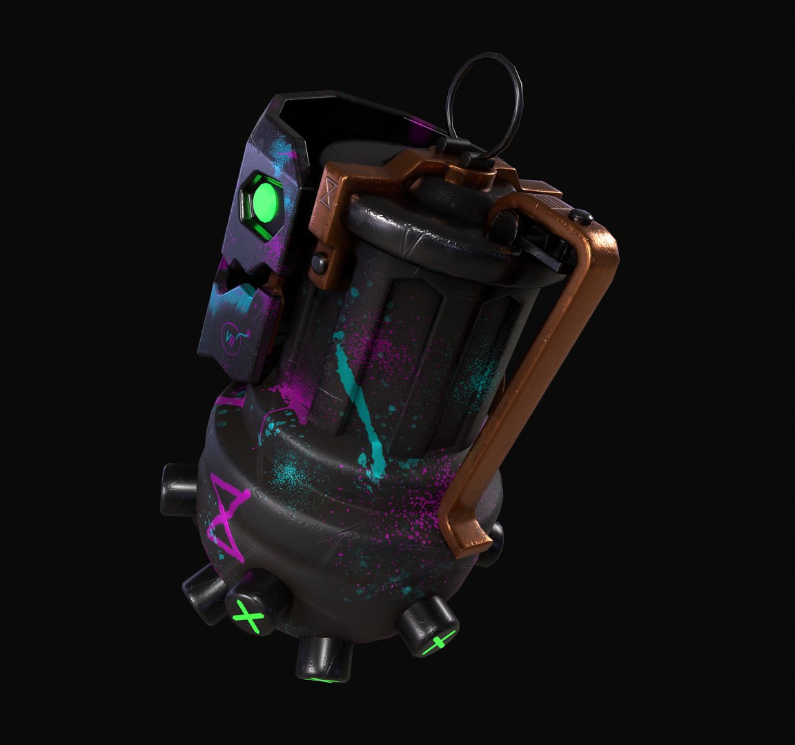 3D Jinx Grenade - TurboSquid 2019188