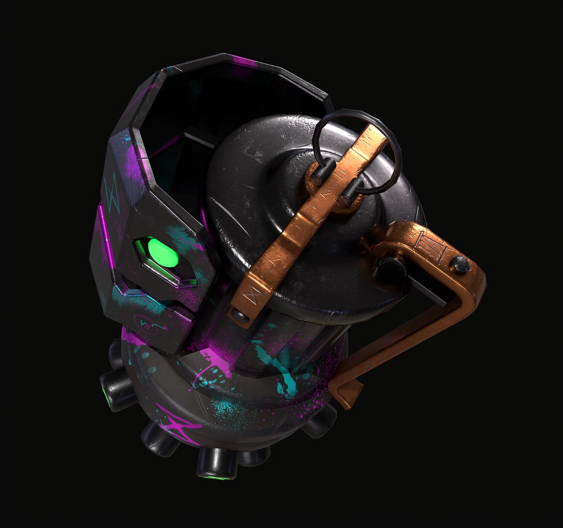 3D Jinx Grenade - TurboSquid 2019188