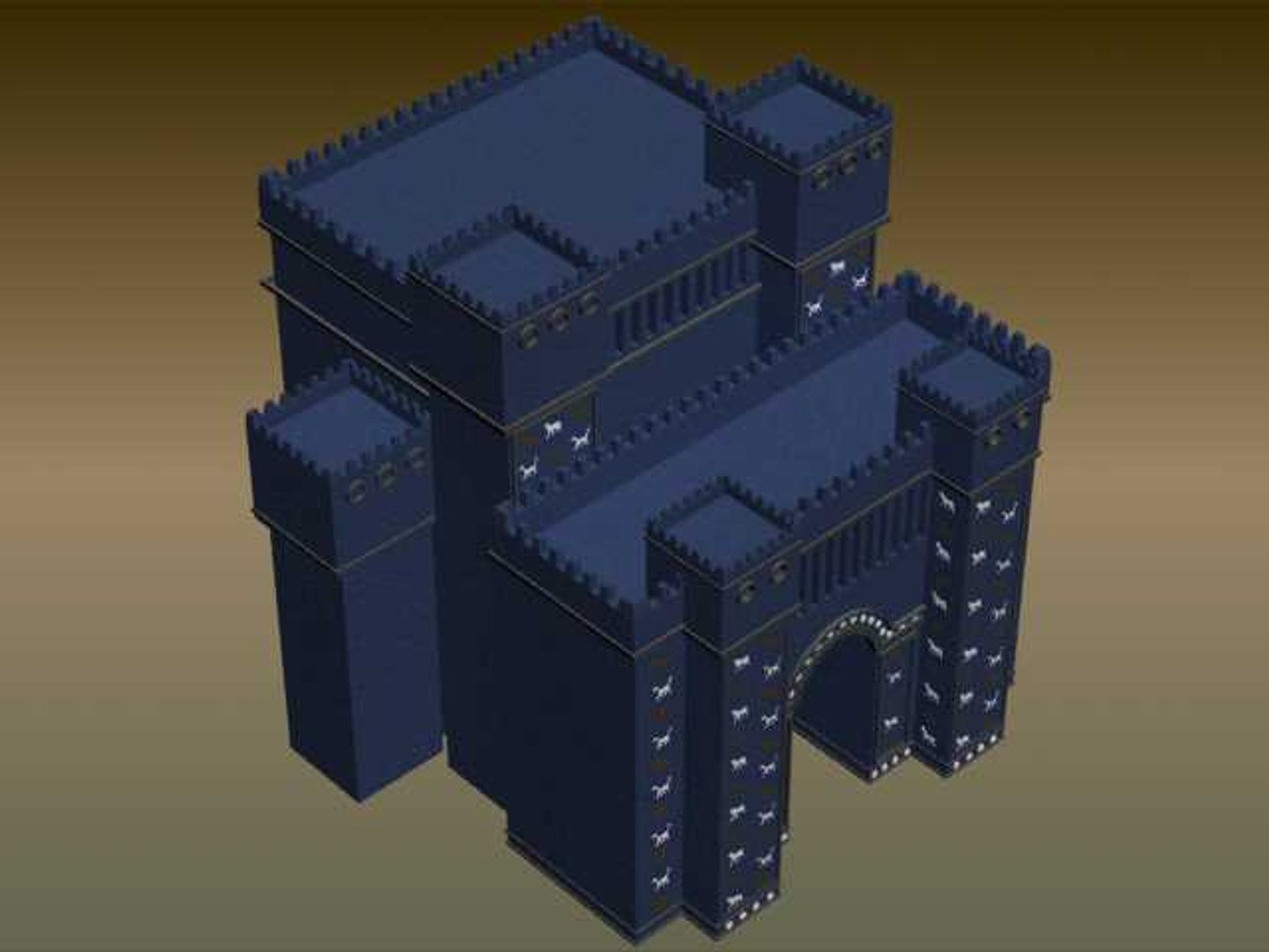 Iraq Babylon Ishtar Gate Ma Free