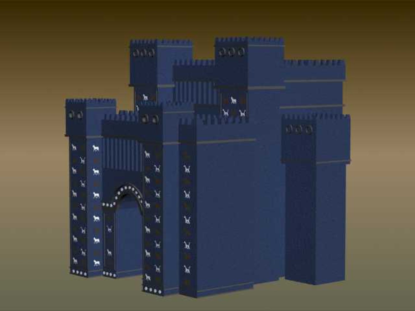Iraq Babylon Ishtar Gate Ma Free
